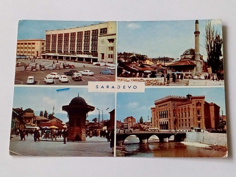 Sarajevo - Bosna - Putovala 1965.godine -