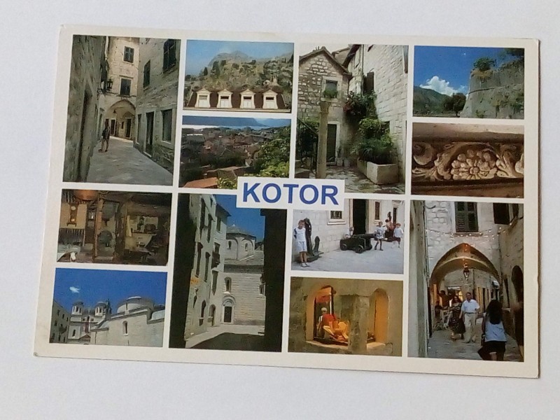 Kotor - Crna Gora - Velika Razglednica - Cista -