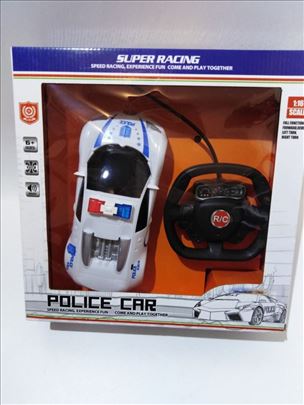 Police auto sa daljinskim volanom- autić za decu