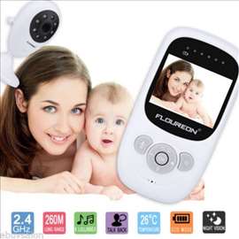 Baby monitor kamera sa ekranom i temp senzorom
