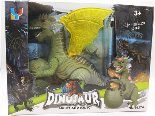 Dinosaurus T-Rex igračka na baterije, nova