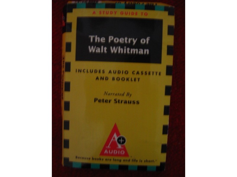 THE POETRY OF WALT WHITMAN- audio book