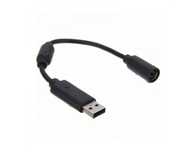 Xbox 360 USB breakaway kabl Black za zicni kontroler -