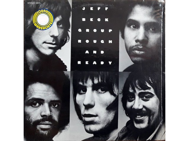 LP: JEFF BECK GROUP - ROUGH AND READY (US PRESS)