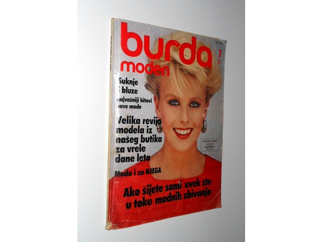 Burda moden 7, jul 1983