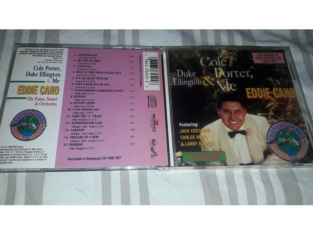 Eddie Cano - Cole Porter, Duke Ellington and me , ORIG.
