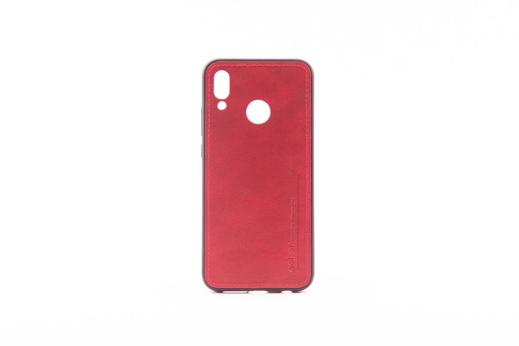 TPU LEATHER P20 Lite (crvena)