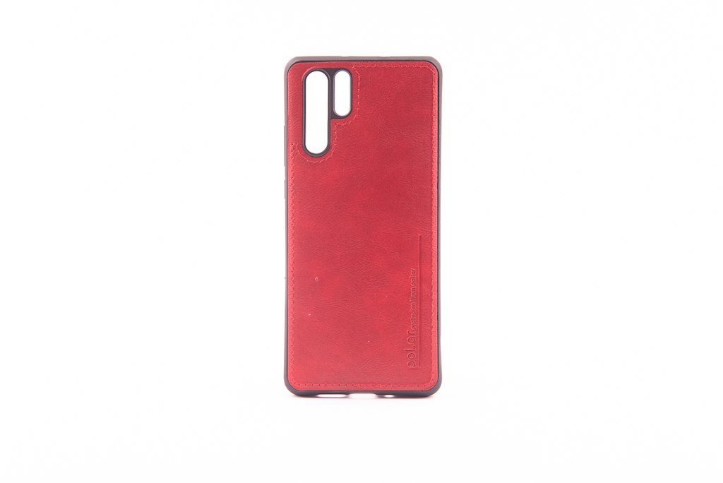 TPU LEATHER P30 Pro (crvena)