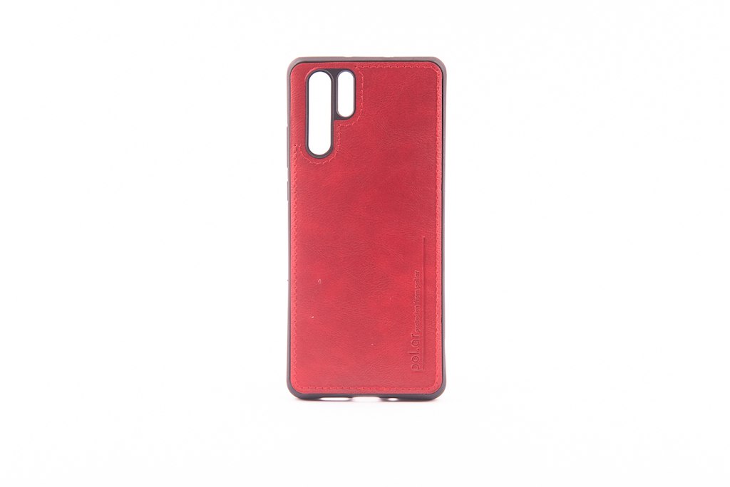 TPU LEATHER P30 Pro (Crvena)