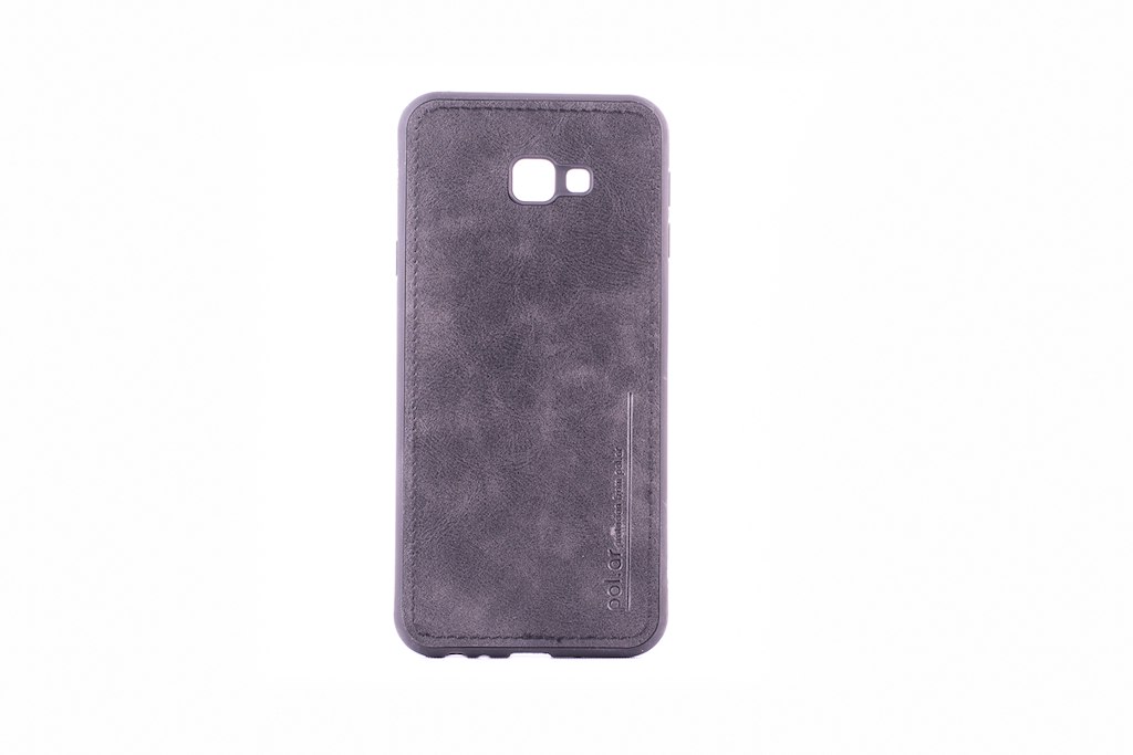 TPU LEATHER for SM-J415F (Galaxy J4 Plus 2018) crna