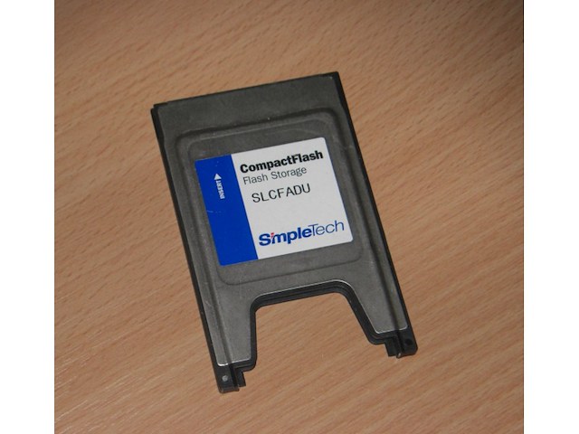 SimpleTech SLCFADU CompactFlash PCMCI adapter