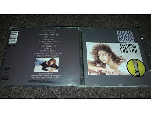 Gloria Estefan - Anything for you , ORIGINAL