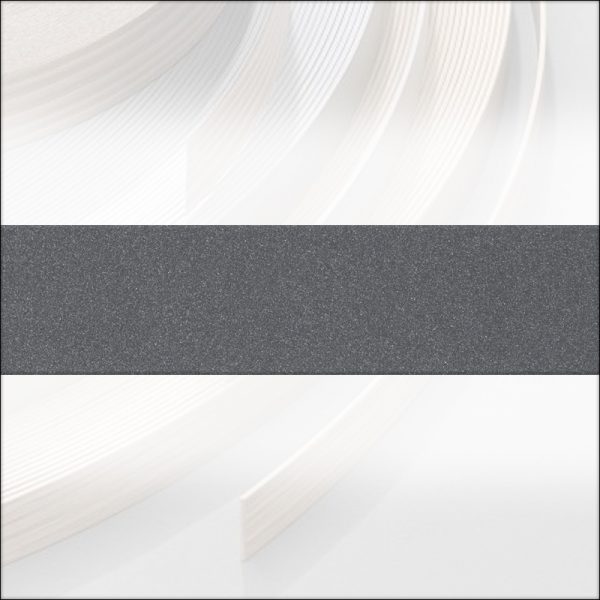 ABS Acrylic Foil Metal Grey Smooth Gloss 90°,608(AGT) – HSE 298854 23x1mm