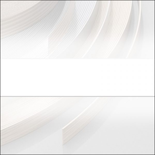 ABS White Smooth 100, 8681SM (KR) Y107 FS01(FL) – HU 101027 22×0.5mm