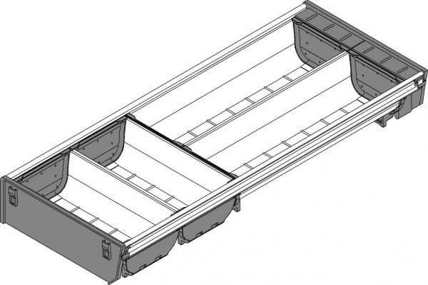 ORGA LINE Pribor za jelo za fioku W450-549mm – ZSI.500BI2