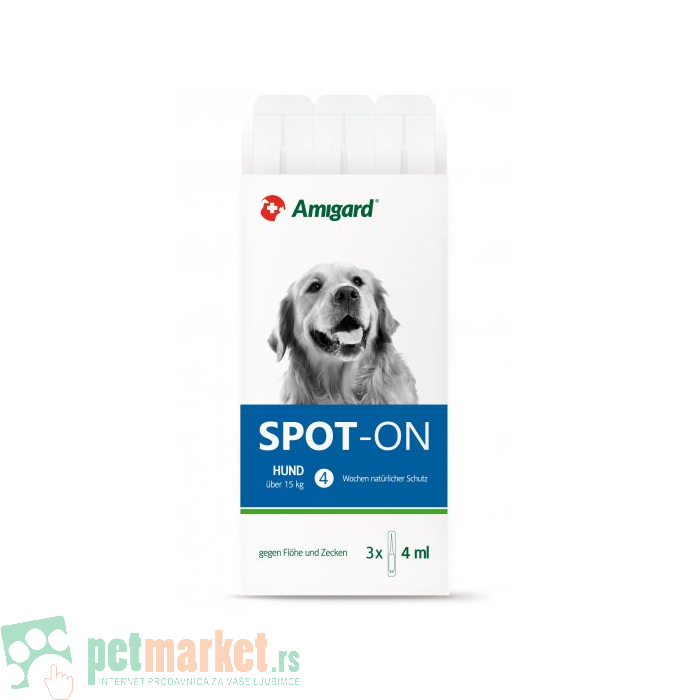 Amigard: Preparat protiv buva i krpelja Medium Dog 3 Spot On