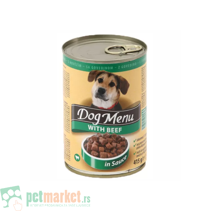 Austria Pet Food: Vlažna hrana za pse Dog Menu, 12x415 gr