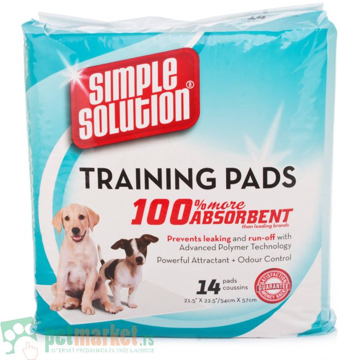 Simple Solution: Pelene za štence Puppy Training Pads