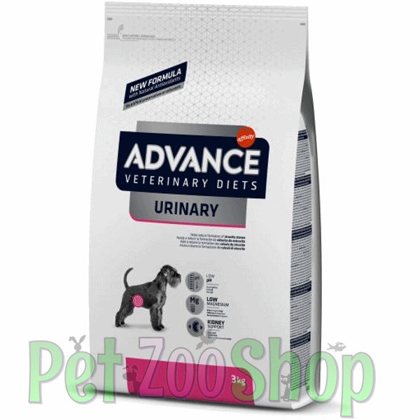 Hrana za pse Vet Dog Urinary 3kg Advance