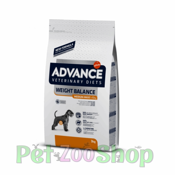 Advance Vet. Dog Weight Balance Medium/Maxi 3kg