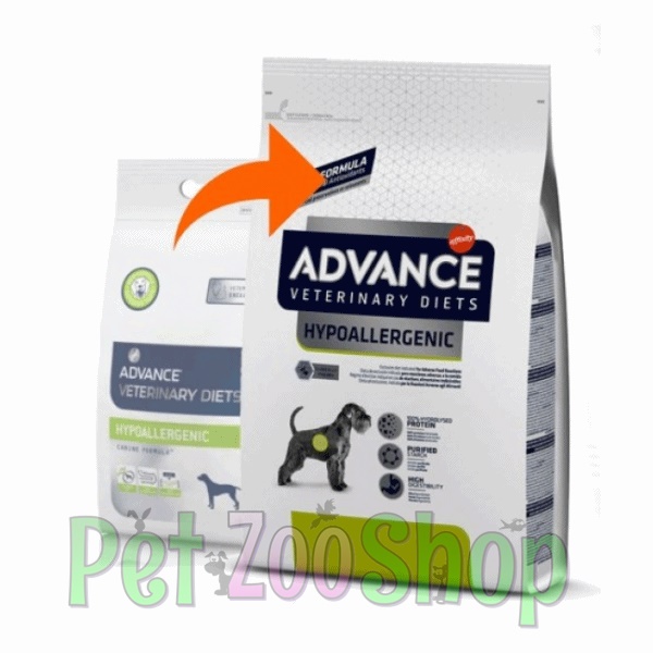 Hrana za pse Vet Dog Hypoallergenic 10kg Advance