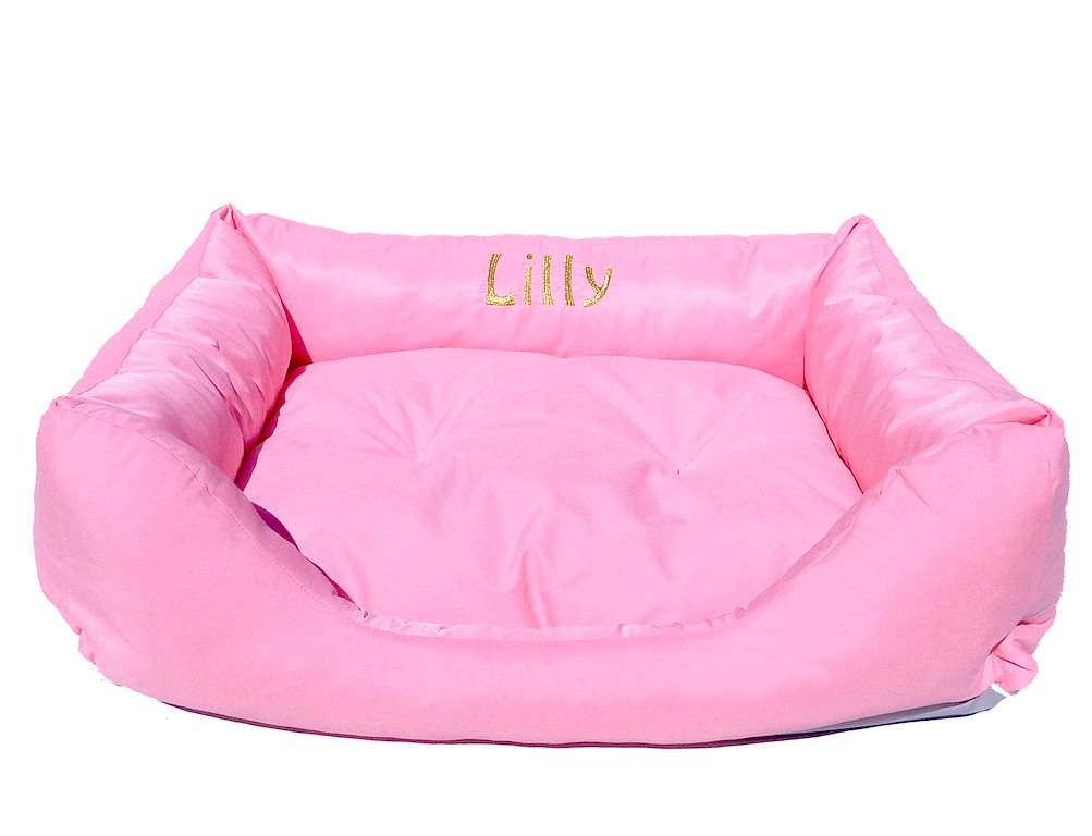 Krevet za psa Pink Dream sa vezom imena psa