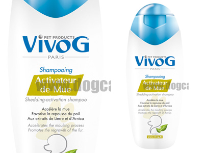 Specijalni šampon za ubrzavanje linjanja pasa Vivog