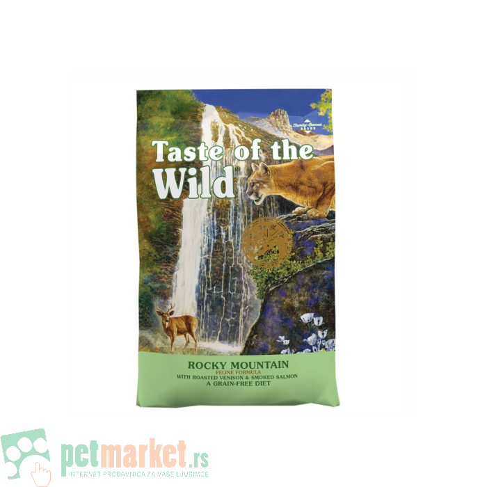 Taste of the Wild: Hrana za mačke Rocky Mountains, Srna i losos