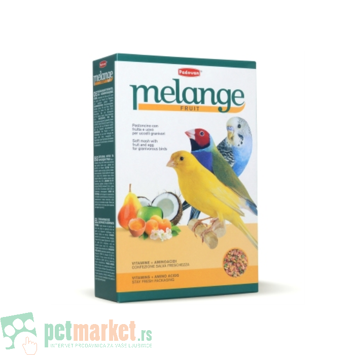Padovan: Dopunska hrana za ptice sa voćem Melange Fruit, 300 gr