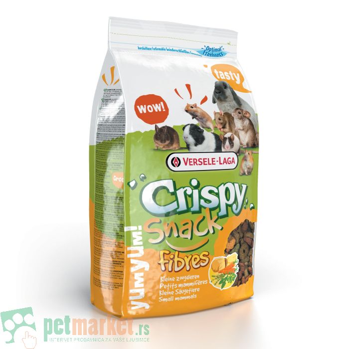 Crispy: Dodatak ishrani za glodare Snack Fibres