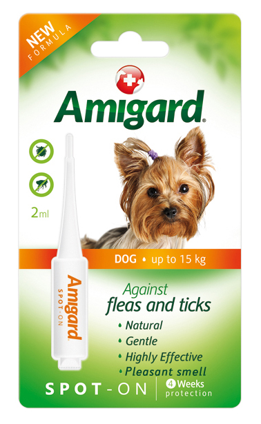 Sredstvo protiv buva i krpelja AMIGARD ampule za pse do 15kg