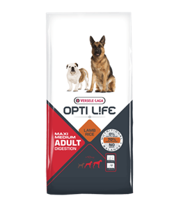 Opty Life Digestion Adult Medium/Maxi - Hrana za odrasle pse srednjih i velikih rasa osetljivog stomaka jagnjetina