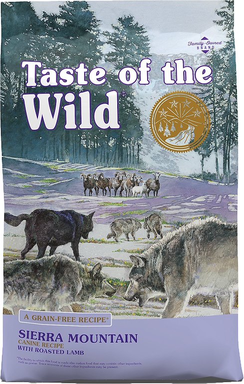 Taste of the wild Sierra Mountain - Hrana za odrasle pse sa pečenom jagnjetinom