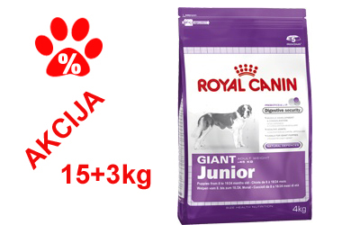 Royal Canin Giant Junior ( Cane Corso, Mastif, Doga, Bernadinac i sl) - Hrana za mlade pse gigantskih rasa od 8-24 meseci starosti