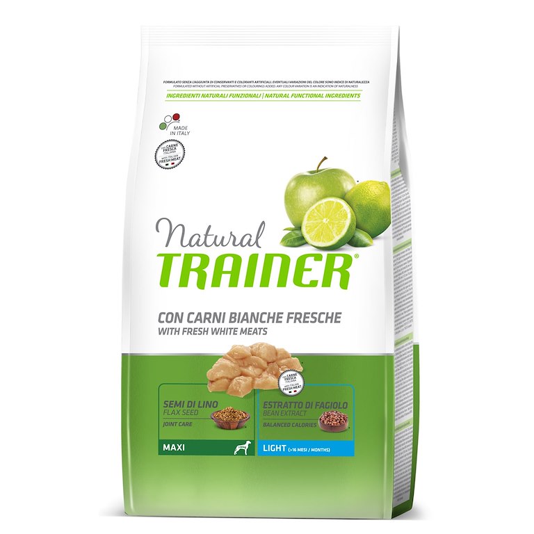 Trainer Natural Light Maxi - Hrana za odrasle gojazne pse velikih rasa 12.5 kg