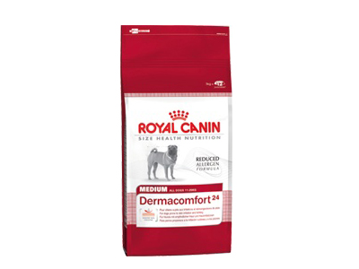 Hrana za odrasle pse srednjih rasa (11-25kg) za dobar kvalitet dlake - Royal Canin Dermaconfort