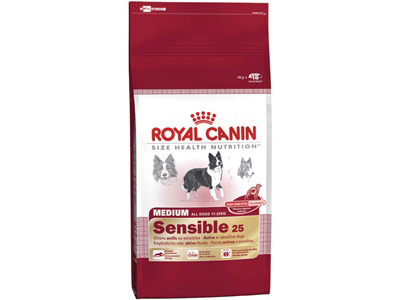 Hrana za odrasle pse srednjih rasa (11-25kg) sa osetljivim stomakom - Royal Canin Sensible