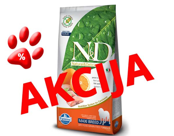 Farmina ND hrana za odrasle pse velikih rasa bez žitarica