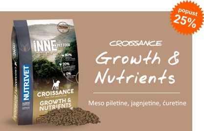 Nutrivet INNE: Croissance Growth & Nutrients 12 kg