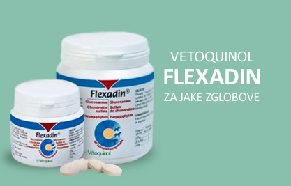 Vetoquinol: FLEXADIN za jake zglobove