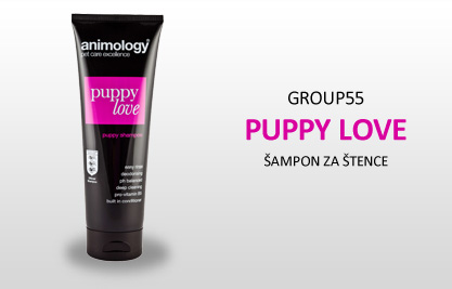 Group55: Puppy Love – Šampon za štence
