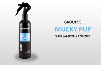 Group55: Mucky Pup – Suvi šampon za štence