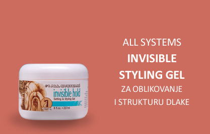 All Systems: Invisible Styling Gel, za oblikovanje i strukturu dlake
