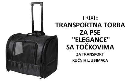 Trixie: Transportna torba za pse "ELEGANCE" - sa točkovima