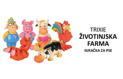 Trixie: Životinjska farma - igračka za pse