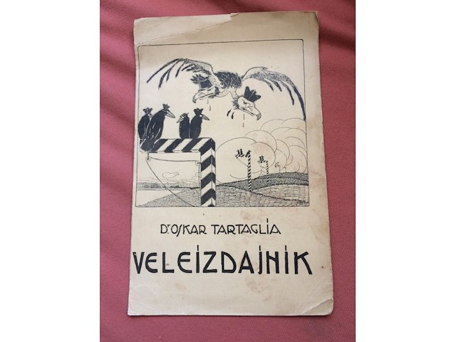 Veleizdajnik - Oskar Tartaglia / korica Angjeo Uvodić