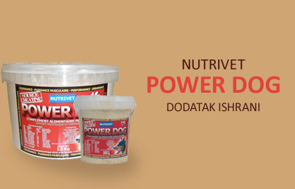 Power Dog Nutrivet za snažne mišiće