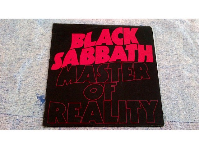 BLACK SABBATH  -  MASTER OF REALITY