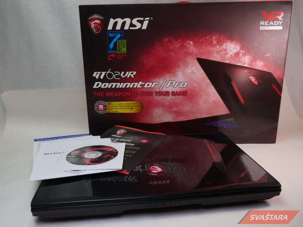 XOTIC PC MSI GT62VR Dominator-240 15.6"