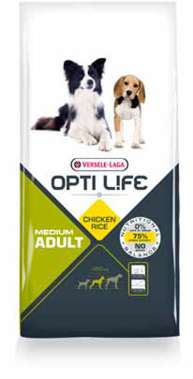 Opti Life Adult Medium - Hrana za odrasle pse srednjih rasa